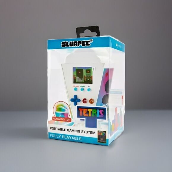 Video Games & Consoles | Slurpee Tetris Handheld Game Device 711 Htf ...